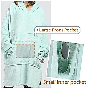 Catalonia Oversized Blanket Hoodie Sweatshirt, Wearable Fleece Pullover for Adults Men Women Teenagers Kids Wife Girlfriend