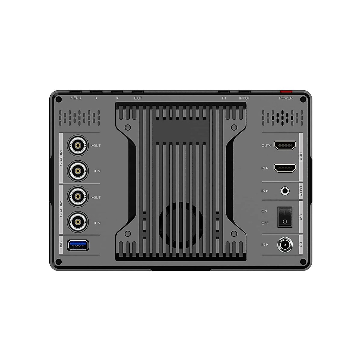 LILLIPUT 7" Q7-12G 7inch 2000nits 12G-SDI Ultra Brightness On-Camera Monitor-12G-SDI x 2 HDMI 2.0 x 1 Tally Output 12G-SDI x 2 HDMI 2.0 x 1 HDR 3D-LUT Waveform Level Meter Vector Scope