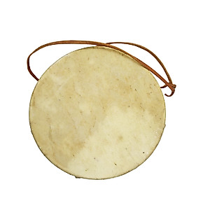 GCenterprise, hand drum 6 IN, shaman drum, frame drum, world drum, native american drums, small handmade drum YAQUI