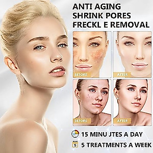 Laf Bktt Led Face Mask Light Therapy, Red-Light-Therapy for Face, 7 Colors Skin Care Mask for Face and Neck at Home, Best gift for mom, wife, grandma