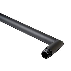 ALFI brand ABSA16R-BM Shower Arm, Black Matte