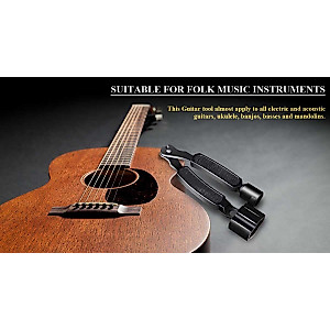 Guitar String Winder Cutter Pin Puller - 3 In 1 Multifunctional Guitar Maintenance Tool/String Peg Winder + String Cutter + Pin Puller Instrument Accessories (Style-A)