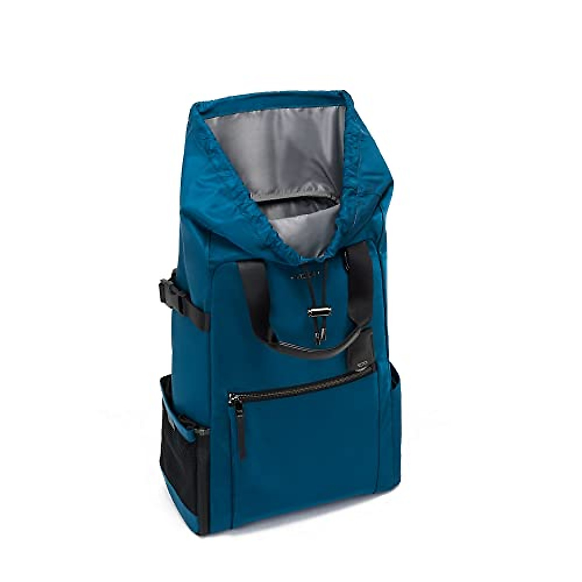 TUMI - Voyageur Fern Drawstring Backpack - Dark Turquoise/Black