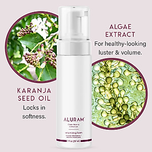 ALURAM Coconut Water Volumizing Foam, Lightweight Volume & Flexible Hold, 7 Fl Oz