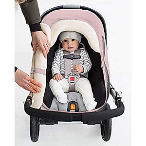 Skip Hop Winter Car Seat Cover, Stroll & Go, Pink Heather