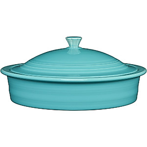 Homer Laughlin Tortilla Warmer, Turquoise
