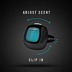 Febreze Unstopables Car Odor-Fighting Car Freshener Vent Clip Fresh, .07 fl oz. Car Vent Clip, Pack of 3