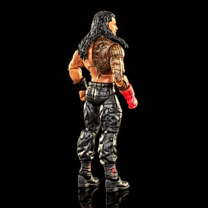 Mattel WWE Roman Reigns Elite Collection Action Figure with Accessories, Articulation & Life-like Detail, Collectible Toy, 6-inch