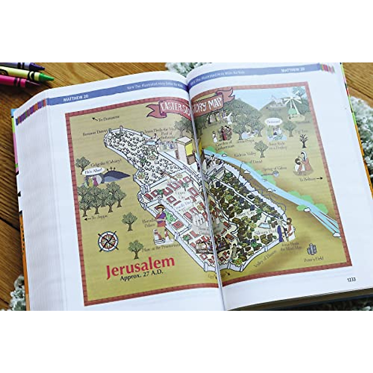 NIrV, The Illustrated Holy Bible for Kids, Hardcover, Full Color, Comfort Print: Over 750 Images