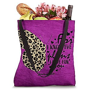 Jeremiah 29 11 Tote Bag Women Cheetah Print Purple Butterfly Tote Bag
