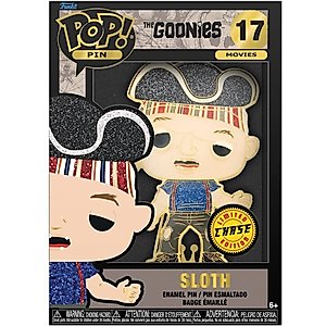 Funko Pop! Sized Pins: Goonies - Sloth with Chase (Styles May Vary)