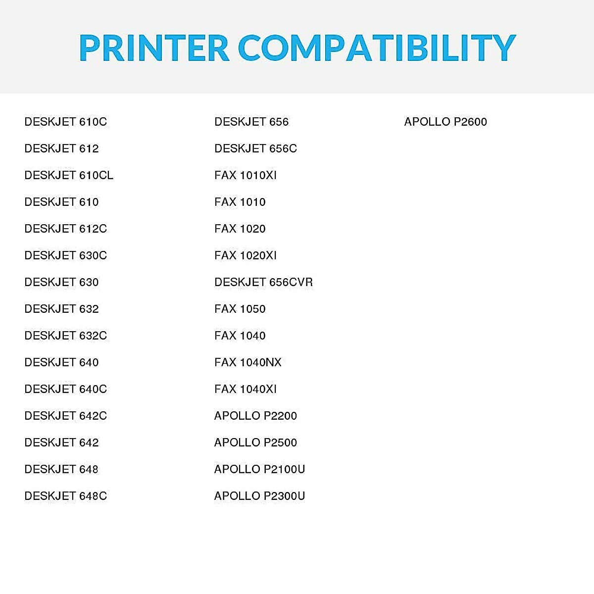 LD Products Ink Cartridge Replacement for HP 20 C6614DN (Black) for use in Apollo: P2100U P2200 P2300U P2500 P2600 | DeskJet: 610 610C 610CL 612 612C 630 630C 632 632C 640 640C & 642