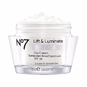 Boots No7 Lift And Luminate Triple Action Day Cream 1.6 Ounce