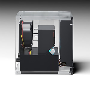 Prolux New Comfort 6 Stage UV, Ozone Generator Air Purifier Cleaner HEPA, Covers 3000 Feet, Acrylic, Home or Commercial Use, Adjustable, Powerful Fan, Portable