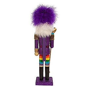 Kurt S. Adler 15-Inch Wooden Gay Pride Nutcracker