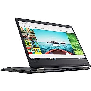 Lenovo ThinkPad Yoga 370 Touch Backlit Business Laptop, Intel Core i7-7600 Up to 2.6GHz, 8RAM, 256GB SSD, Wi-Fi, Camera Windows 10pro (Renewed)