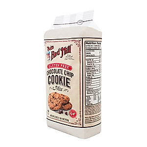 Bob's Red Mill Gluten Free Chocolate Chip Cookie Mix, 22 Oz (4 Pack)
