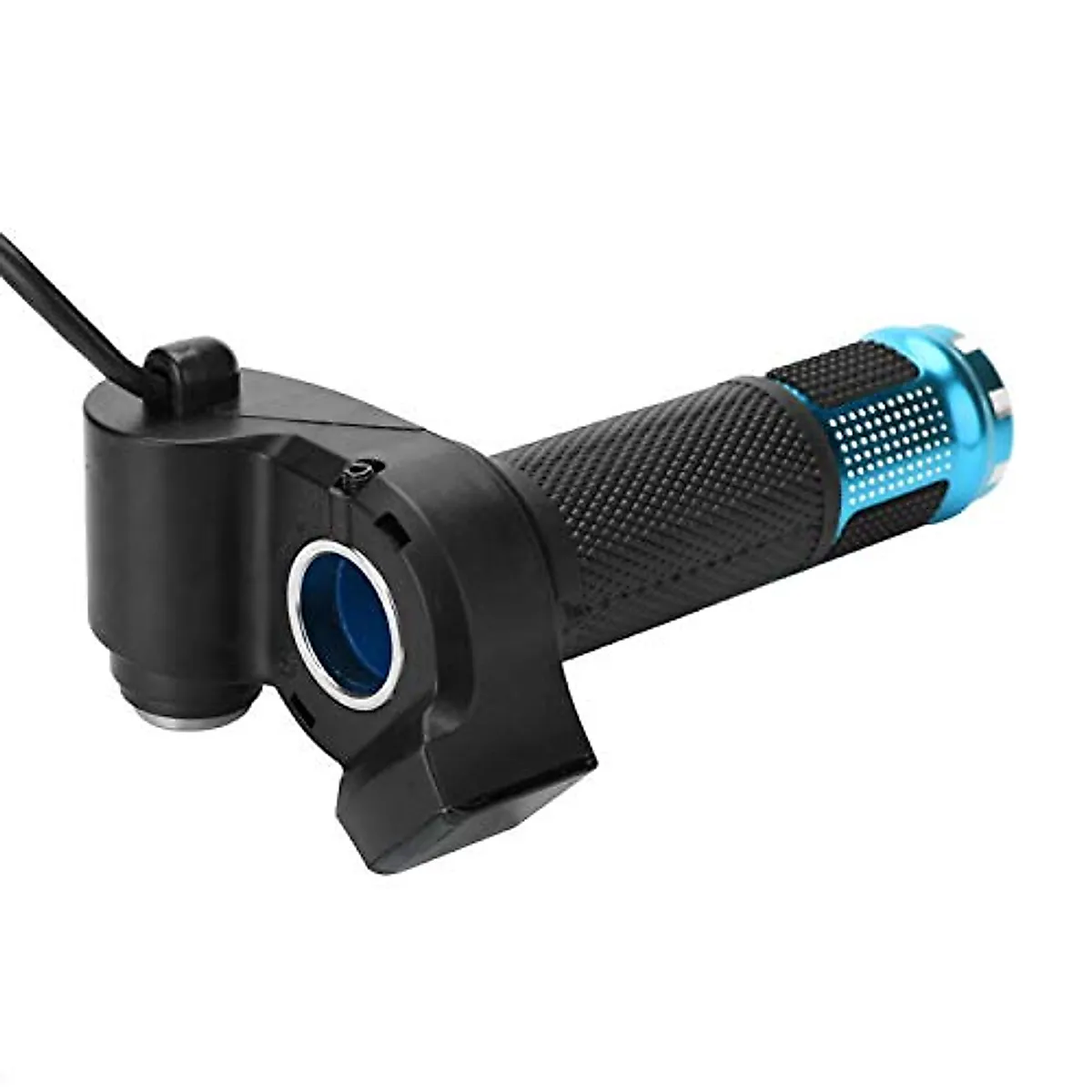 Throttle Set, Very Linear Acceleration, Throttle with LED Screen Handle with Key Knocker for Electric Bike 4 Colors(Blue)