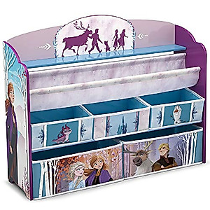 Delta Children Deluxe Toy and Book Organizer, Disney Frozen II