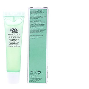 Origins No Puffery Cooling Roll-On for Puffy Eyes, 0.5 Fl Oz, Sensitive Skin, Lavender Musk Scent