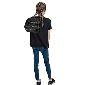 Taiherdail TV Show Lunch Box Insulated Lunch Bag Portable Tote Bag for Office Work Gift, Black-1, One Size