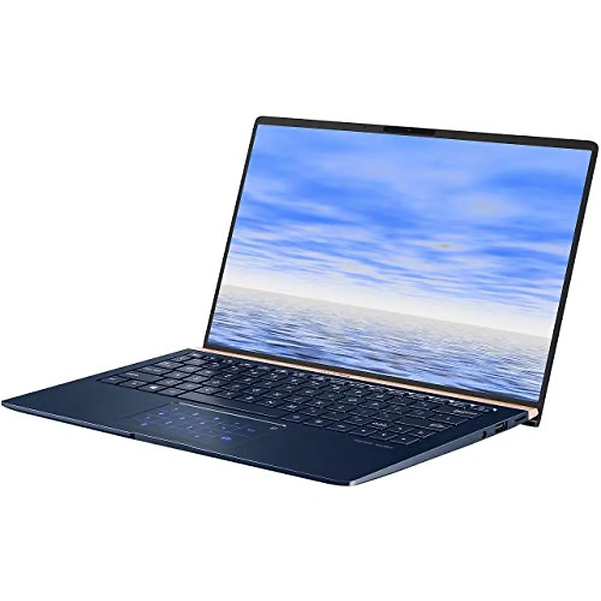 ASUS ZenBook UX333FA-DH51 Laptop (Windows 10, Intel Core i5-8265u 1.6GHz, 13.3 LCD Screen, Storage: 256 GB, RAM: 8 GB) Dark Royal Blue (Renewed)