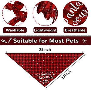 9 Pieces Holiday Dog Bandanas Halloween Dog Bandanas Thanksgiving Christmas Dog Handkerchief Adjustable Large Pet Scarf Washable Dog Scarves for Dog Costume Supply (Cute Pattern)