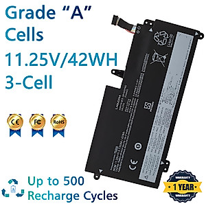 LAQUEENA SB10K97593 Laptop Battery Compatible with Lenovo ThinkPad 13 1st /2nd Gen 13 Chromebook S2 1st /2nd Gen Series SB10K97592 SB10K97594 SB10J78997 01AV400 01AV401 01AV402 01AV435 01AV436