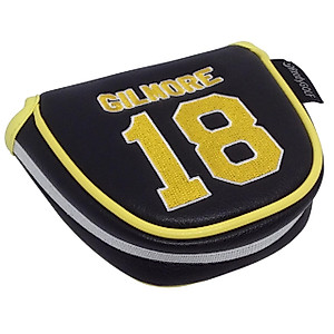 ReadyGOLF Gilmore #18 Jersey Embroidered Putter Cover - Mallet