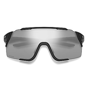 SMITH Attack MAG MTB Sport & Performance Sunglasses - Matte Black | Chromapop Platinum