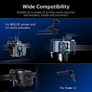 BIQU MicroProbe V2.0 + Mounting Bracket B1/ H2/ Ender-3/ Ender-3 V2 Auto Bed Leveling Sensor kit 3D Printer Leveling Tool for RatRig VC3 Voron 2.4