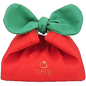 Vegetable Lunch Pouch Bag Insulation Aluminum Sheet inside for BENTO sandwiches TOMATO