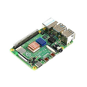 Waveshare Colorful Heat Sink Set Suitable for Raspberry Pi 4B/3B+ 2X Aluminum + 1x Copper with Gum