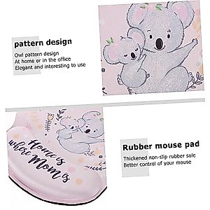 Pad with Wrist Rest 1pc Silicone Wrist Pad Wrist Rest Pad Gaming Mat Computer Mouse Pad Gel Mouse Pad Wrist Mouse Pad Mouse Base Wrist Rest Mouse Pad Koala Pattern Mouse Pad