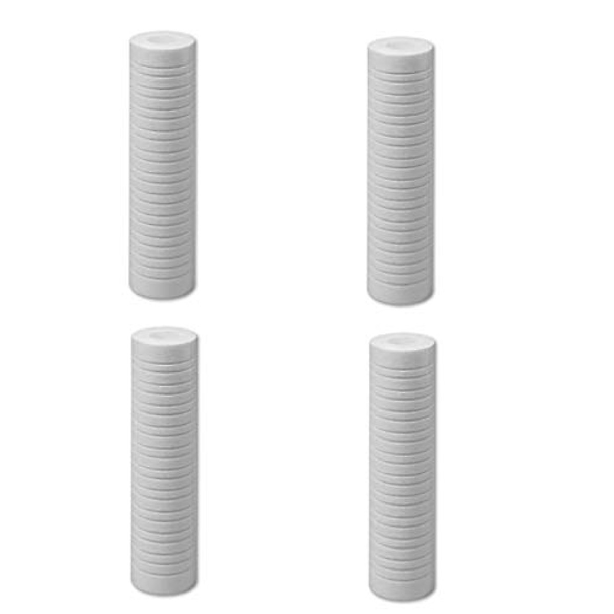 Compatible for WHKF-GD05, FXWTC, AP110 Grooved Filters, KW2510G 5 Micron Dirt Sediment Water Filter Cartridge