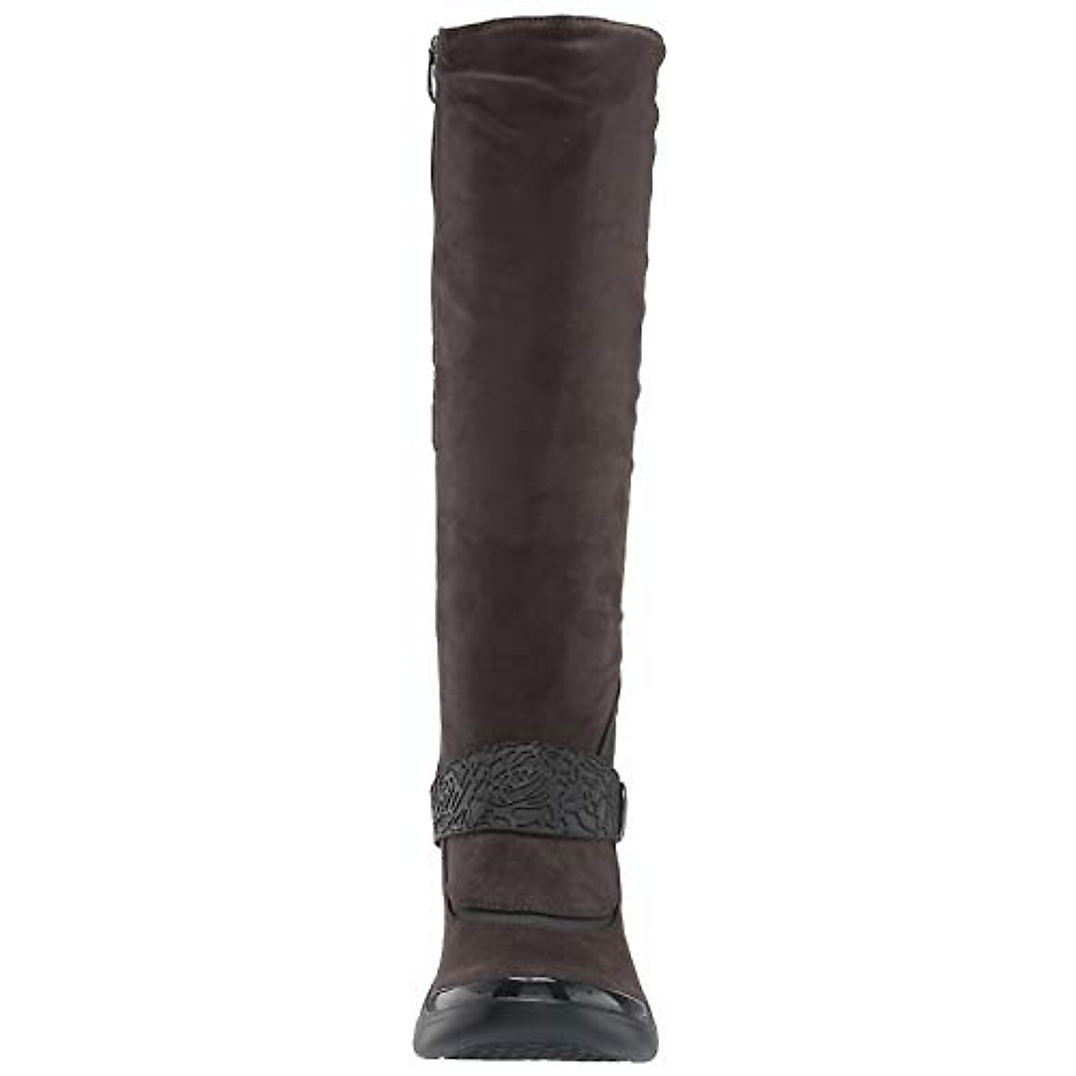 Bzees Women's EUPHORIA Boot, Dark Grey, 6 M M US