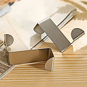 Vermon 2Pcs Multi-Use Potty and Utility Hook, Hooks for Hanging to Hang Over Toilet Tank Or Door, High Durability Space-Saving Metal Storage Hook, Punch Free Towel Clothes Storage Hooks 2pcs