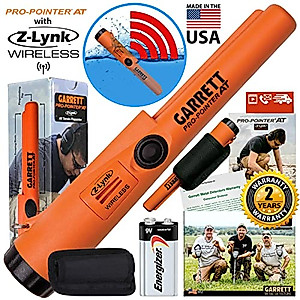 Garrett Metal Detectors Pro-Pointer AT Z-Lynk Waterproof Pinpointing Metal Detector, 11.5kHz