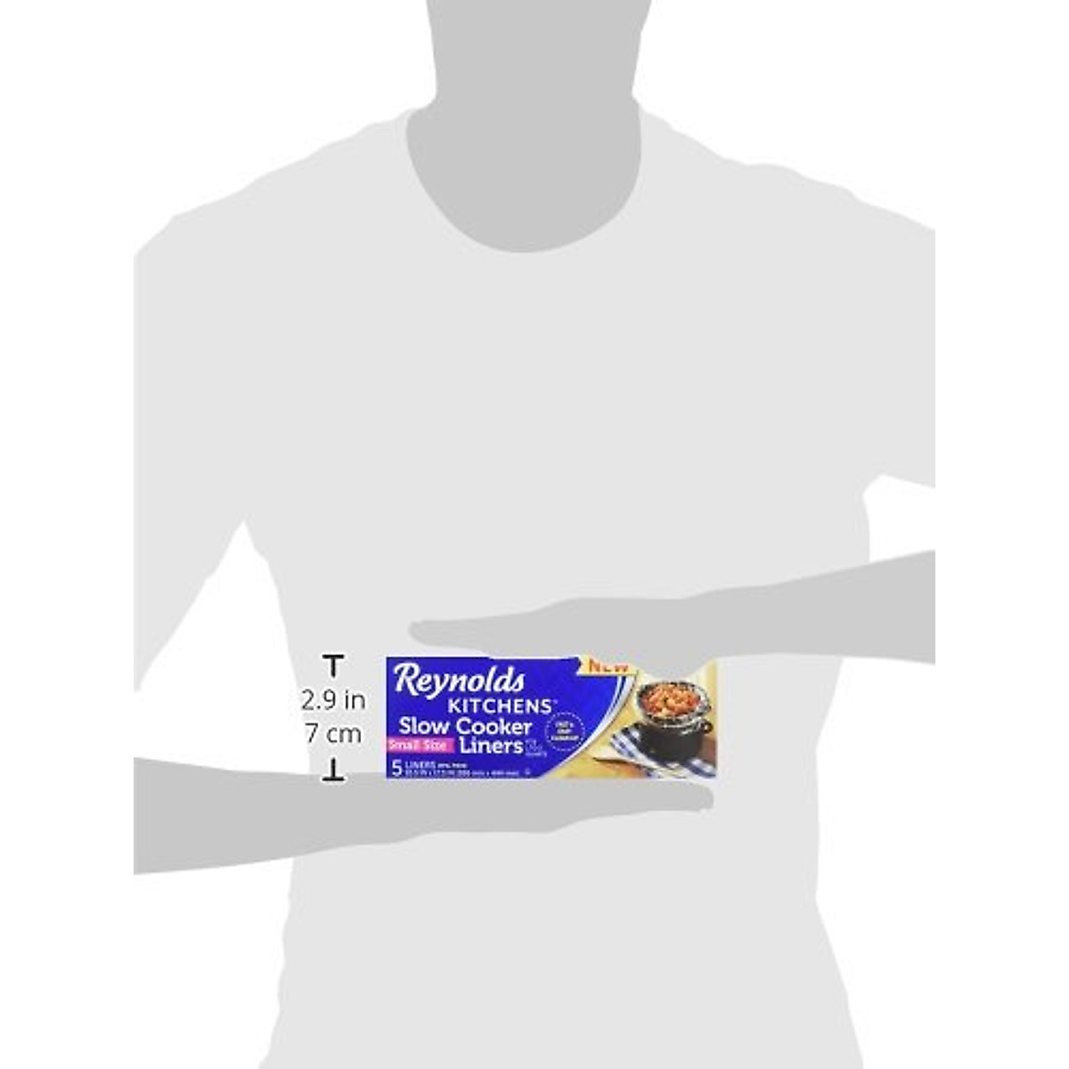 Reynolds Kitchens Slow Cooker Liners, Small (Fits 1-3 Quarts), 5 Count