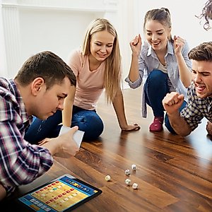 GoCube GoDice Accessory Bundle - USB Charger, Dice Cup, & Unique Foldable Dice Tray to Enhance Your Playing Experience at Home or On The Go. A Perfect Add On for GoDice Owners & Games
