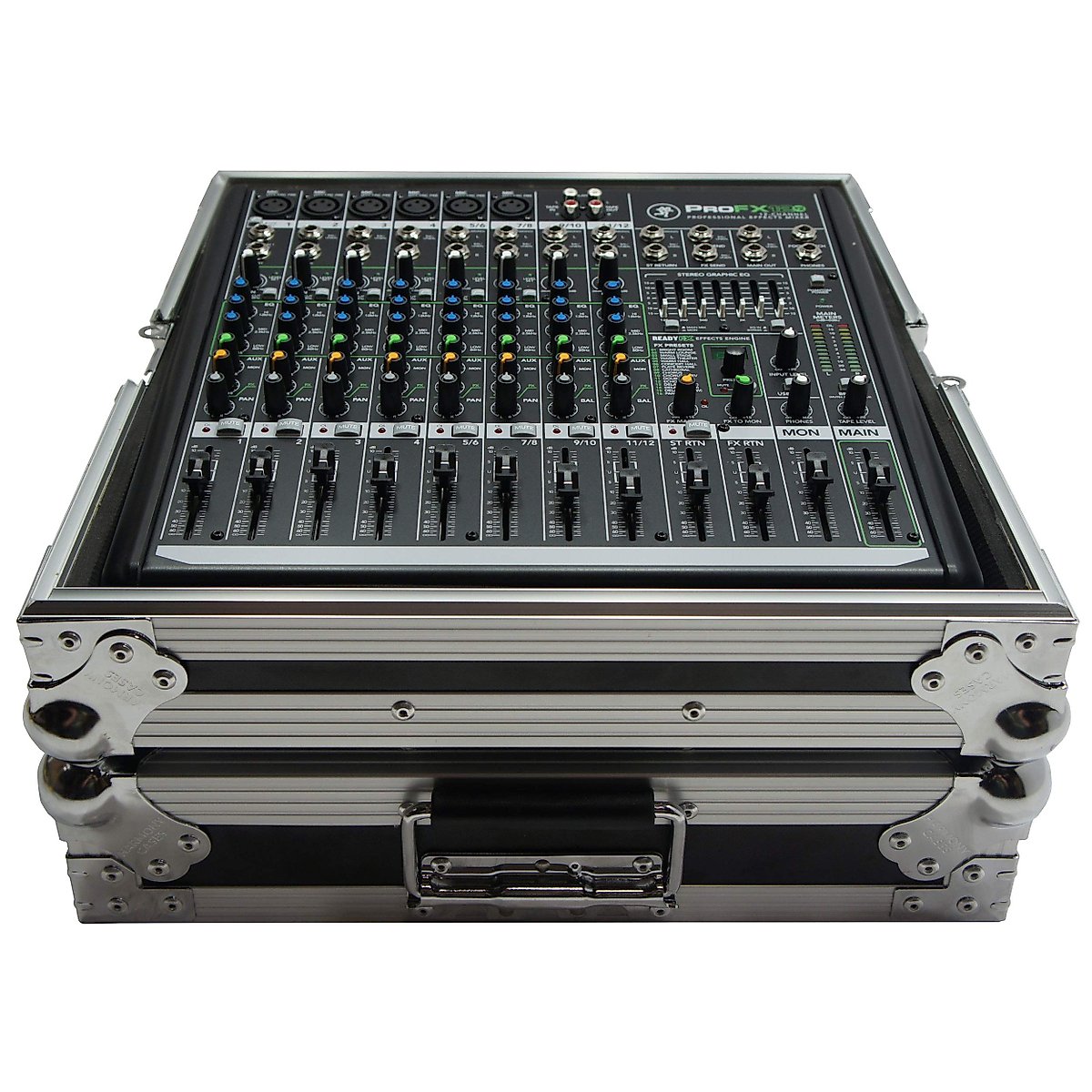 Harmony Audio Cases HCPROFX12V2-1 Compatible with Mackie PROFX12V2 Mixer Flight Transport Road Custom Case