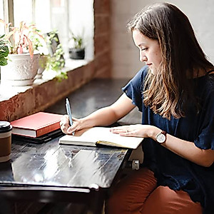 LINFANC 12 Pack Cute Gel Pens, Retractable Quick Dry Gel Ink Pen, Fine Point 0.5mm Black Ink Rolling Ball Gel Pens, Smooth Writing Aesthetic Pens for Home School Office Supplies