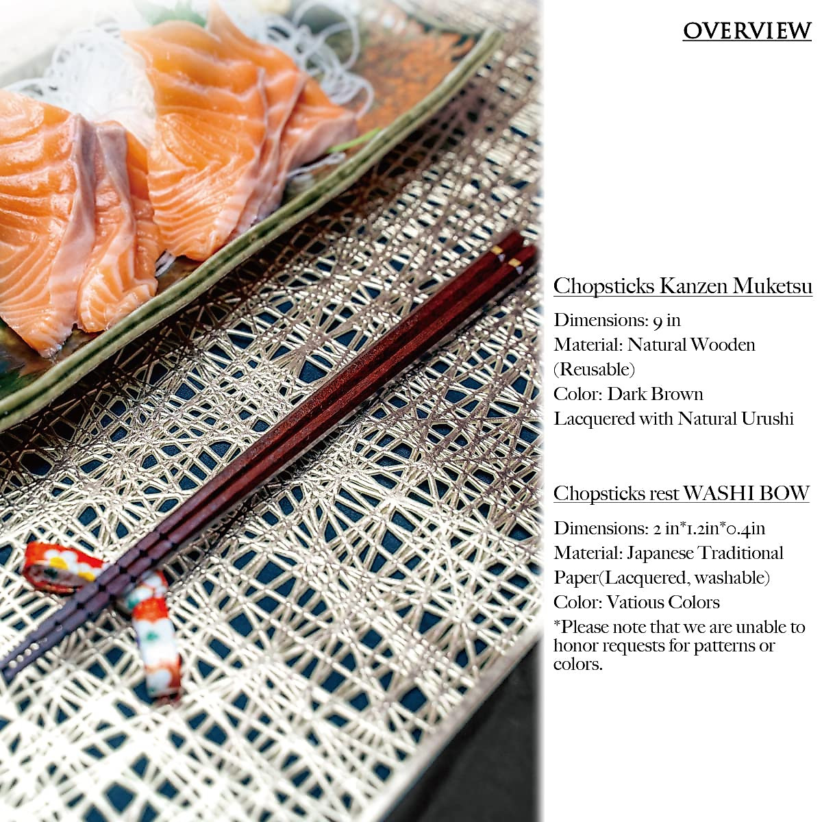 BASARAIDEE, Japanese Natural Wooden Reusable Chopsticks 9.1 Inches 2 Pairs with Holders Gift Set for Couple in Box Made in Japan Japanese gifts For Ramen noodles