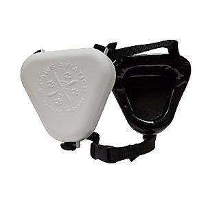 4 Paws Aviation K-9 Ear Muffs (Small, White)