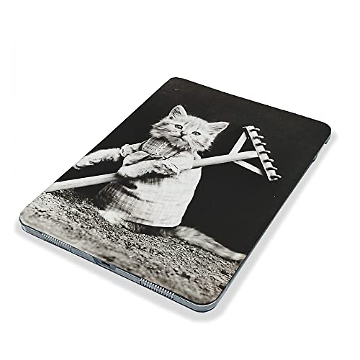 Kawaii Animal Funny Kitten case Compatible with iPad Mini Air Pro 7.9 8.3 9.7 10.2 10.9 11 12.9 inch Pattern Cover New 2022 2021 Trifold Stand 3 4 5 6 7 8 9 Generation 364 (11" Pro 1/2/3 gen)