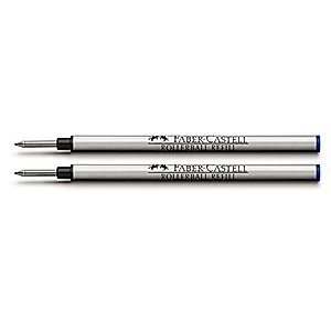 Graf Von Faber Castell Rollerball Pen Refill Blue (Pack of 2)