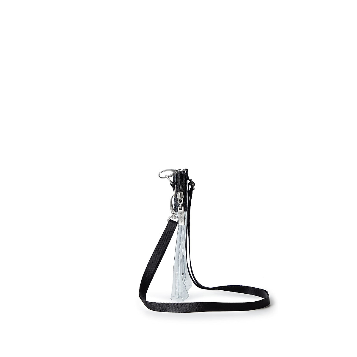 Baggallini Womens Clear Bryant Crossbody, Midnight Blossom, One Size US