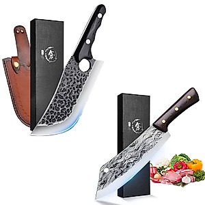Moontay Meat Cleaver Knife & Butcher Knife