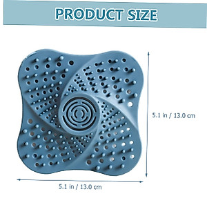 OSALADI 9 Pcs Filter Paint Brush Extension Pole Sink Hair Drain Tub Hair Catcher Kitchen Hair Catcher Stopper Bathtub Tub Drain Hair Catcher Floor Drain Cover Anti-Blocking