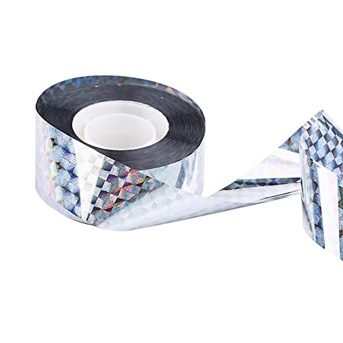 90M Bird Deterrent Tape, Holographic Ribbon, Reflective Tapes, Bird Scare Tape Garden Ribbon, Ideal for Gardens, Orchards, Lawns, Ponds